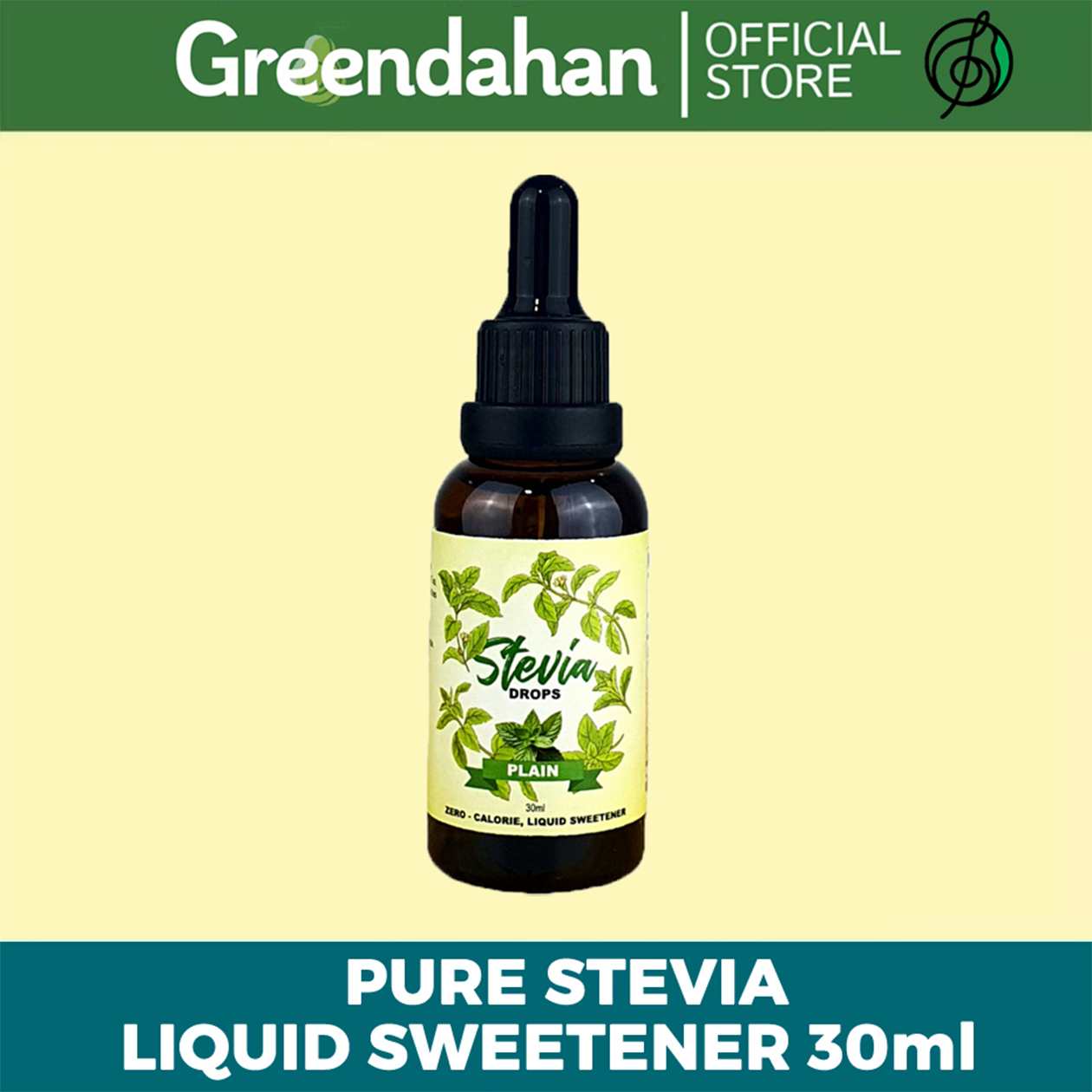 GREENDAHAN/ Stevia Drops 30 ml - Zero Calorie, Keto Friendly | Shopee ...