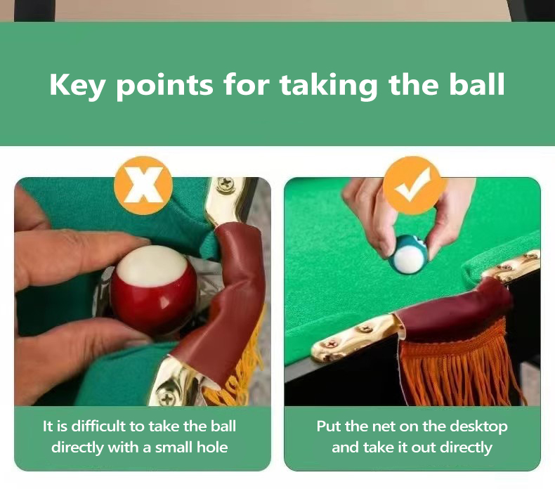 69/120cm Billiard Table For Kids With Adjustable Wooden Metal Leg Pool ...