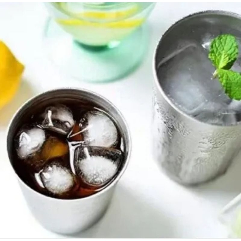 555 Stainless Steel (SOLD PER 6PCS) 190ML Good Quality Baso Drinking ...