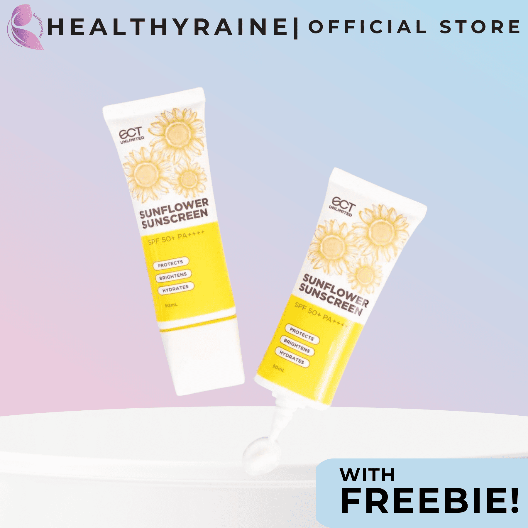 SCT Unlimited Sunflower Sunscreen SPF 50+ PA+++ | High UV Protection & Skin Nourishment ...