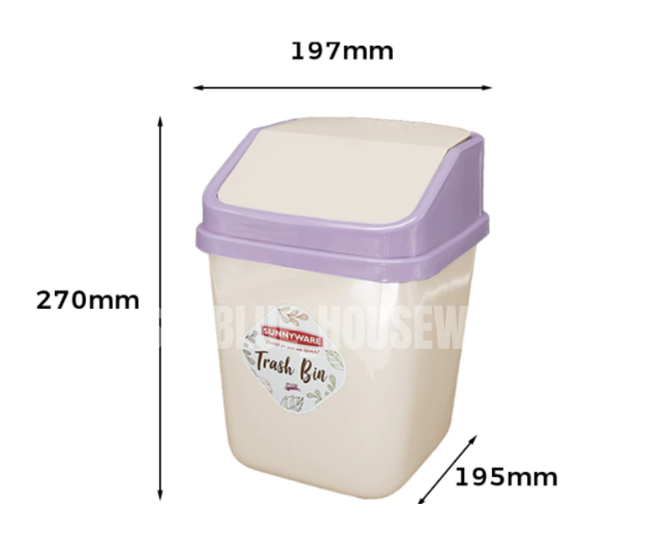 SUNNYWARE TRASH BIN / MINI TRASHBIN / TRASH CAN/ WASTE CAN / #330 #231 ...