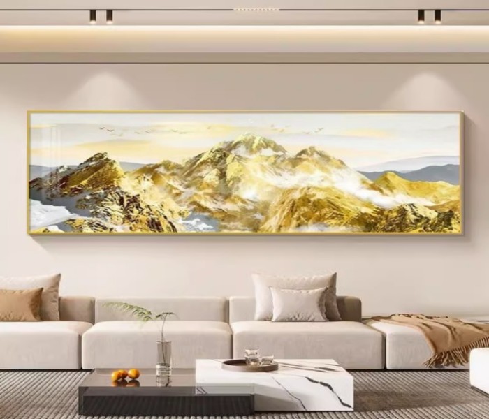 Single rectangular mural framed pictures for living room bedroom ...