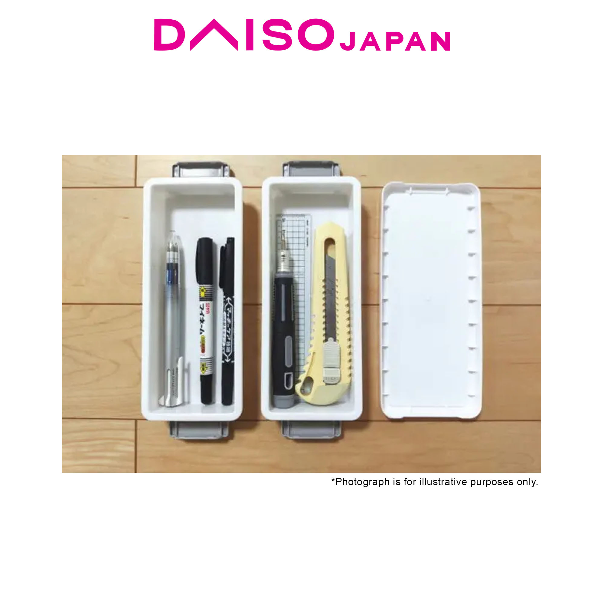 Daiso Accessory Storage Box (20.4cmx8.2cmx6.5cm) | Shopee Philippines