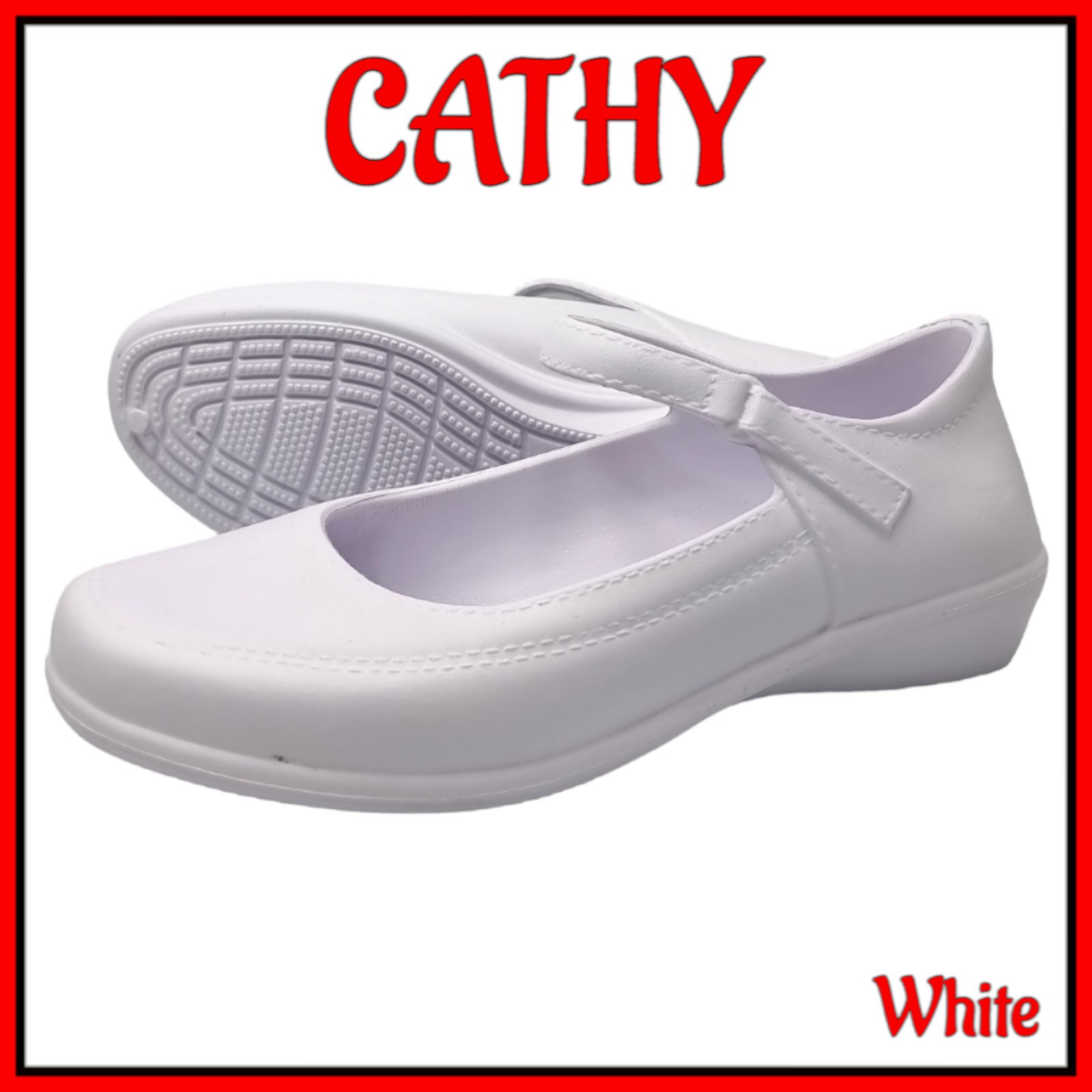 Duralite 'Cathy' Ladies wedge lightweight and Non-Slip waterproof ...