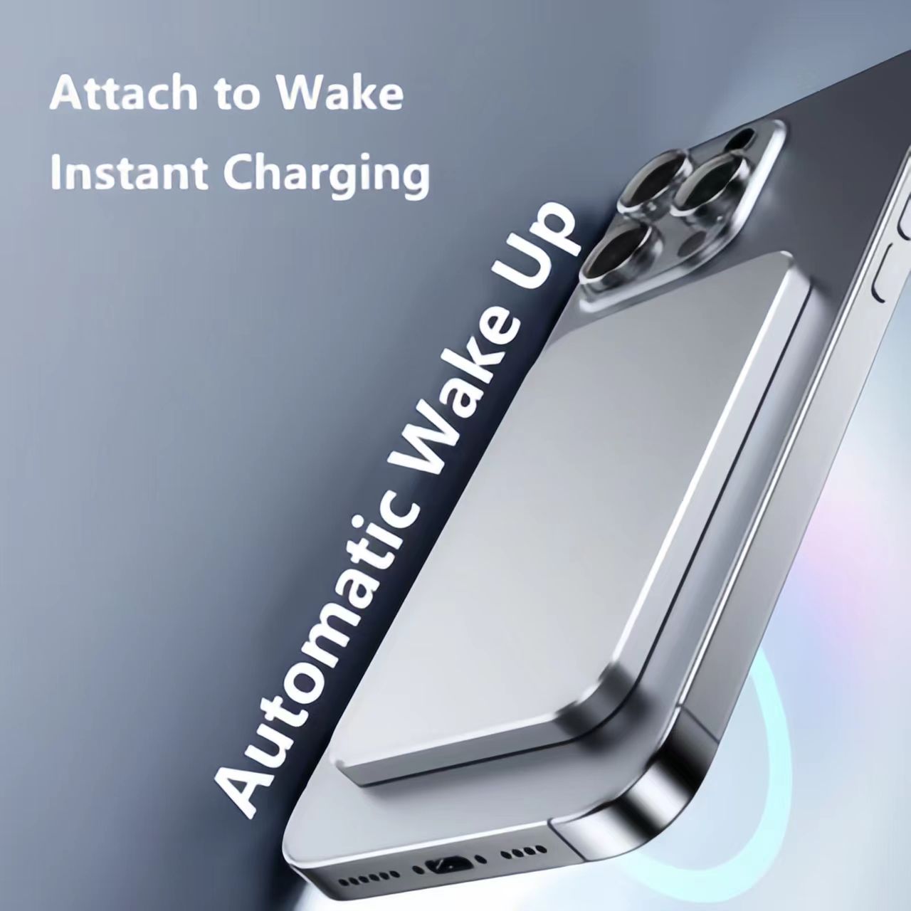 Ultrathin Magnetic Powerbank 20000mAh Fast Charging Portable Wireless ...