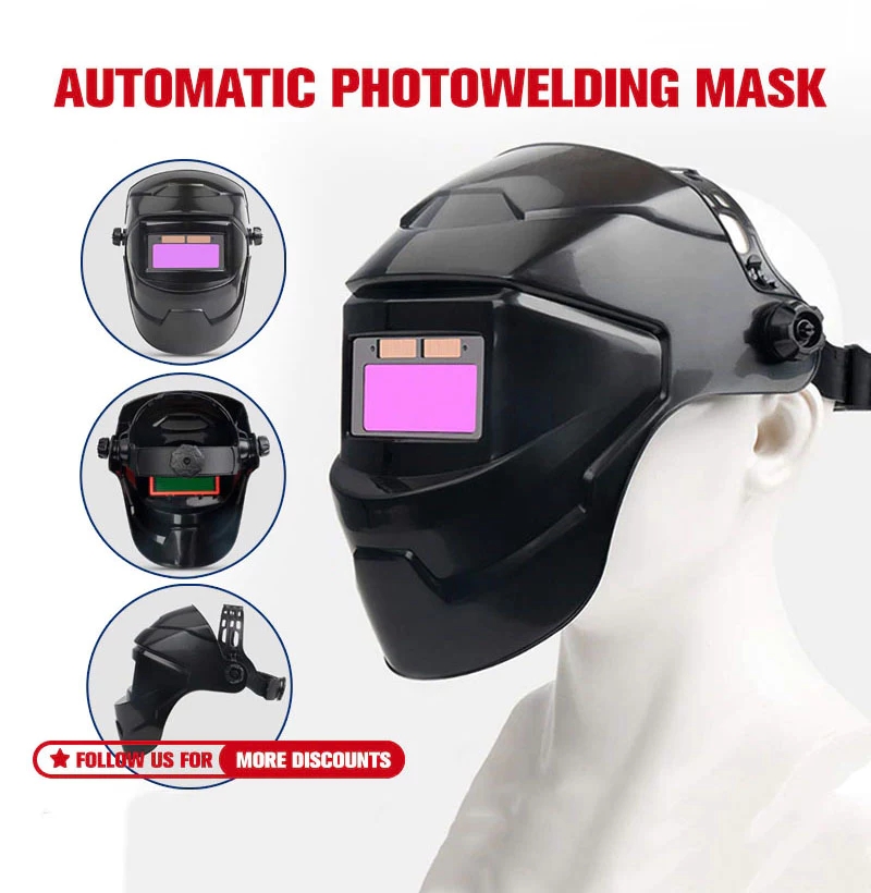 Welding mask auto darkening helmet face Eye shield glasses welding ...