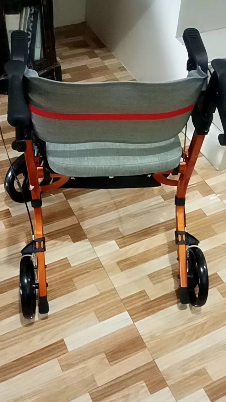 German elderly walking Walker Wheelchair adult walker with wheels and ...