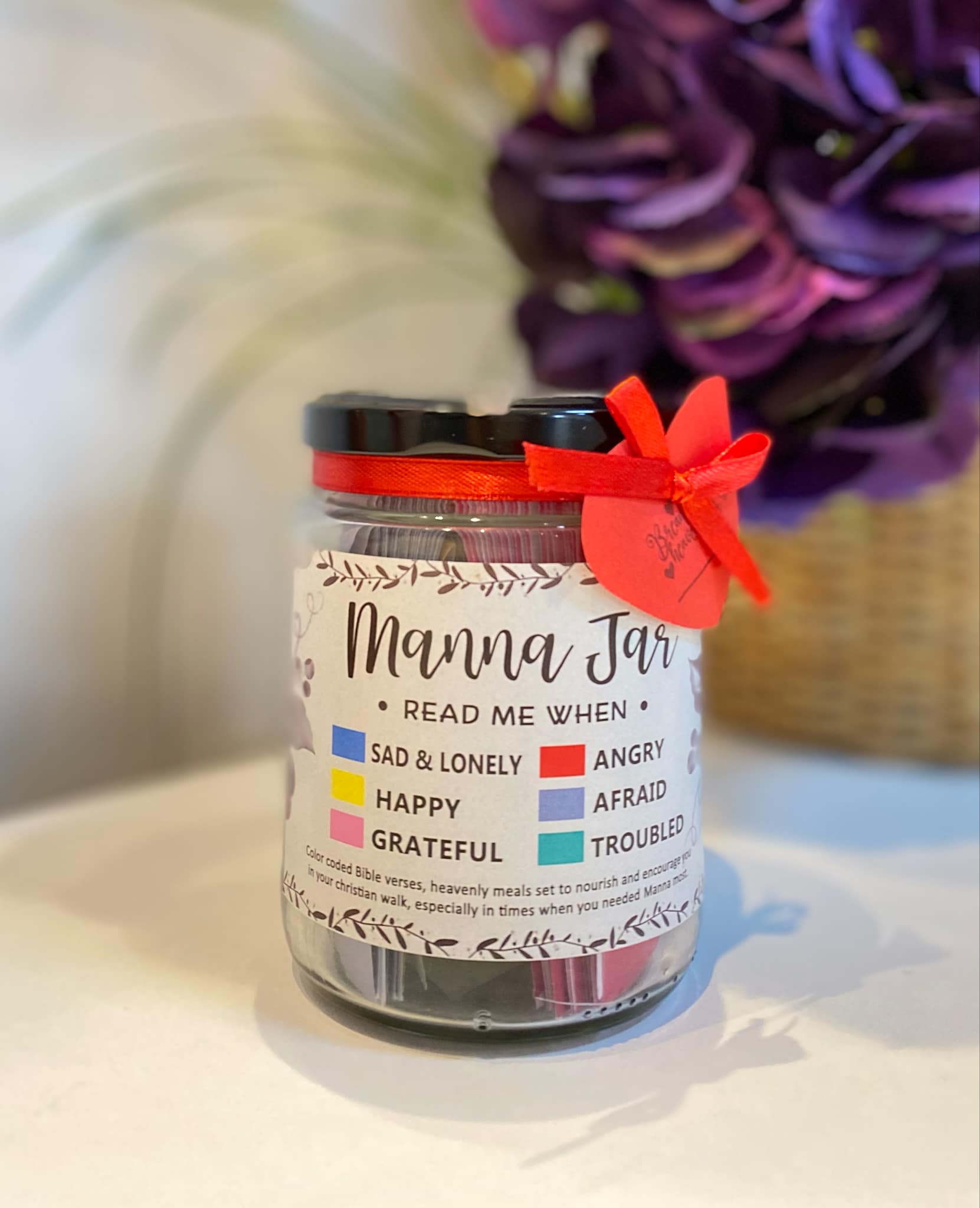 PCBS MANNA JAR (THE WORDS THAT I SPEAK TO YOU ARE SPIRIT AND THEY ARE ...