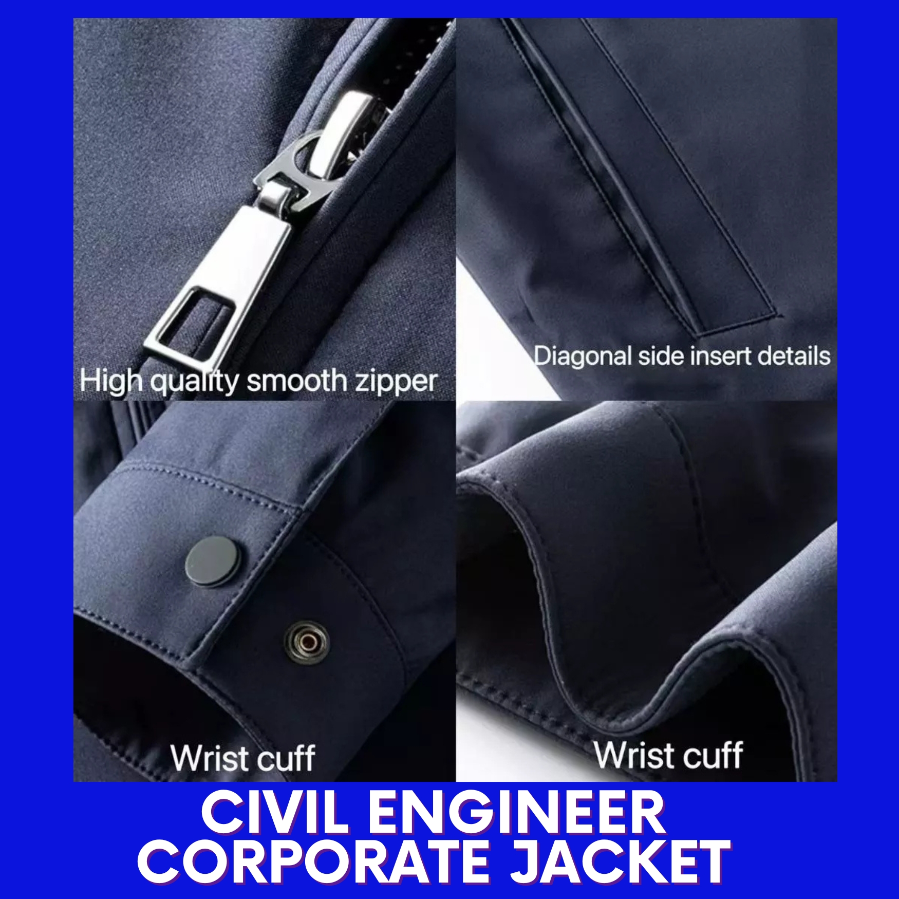 PICE Civil Engineer Premium Quality Corporate Formal Jacket Business ...