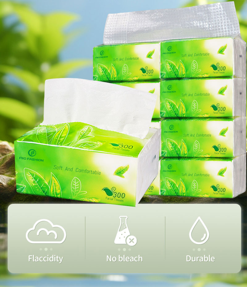 【Buy 30 Take 20】Organic green tea Facial Tissue Paper For Face 4 ply ...