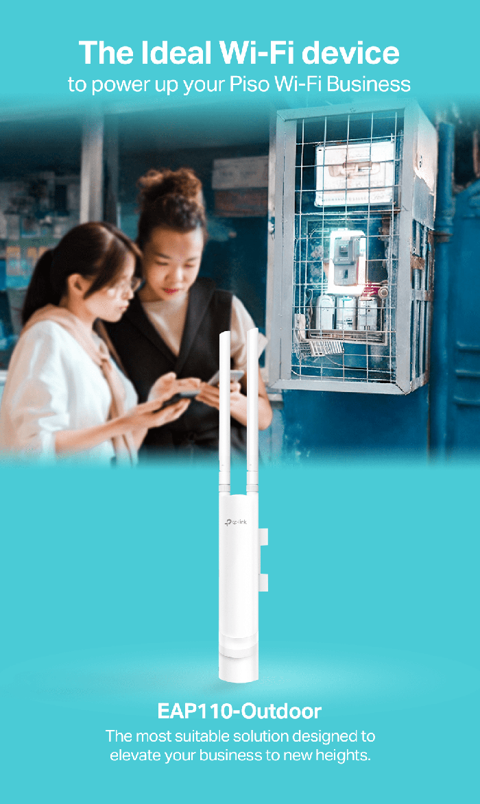 TP-Link Official Store | EAP110-Outdoor | Piso WiFi Access Point ...