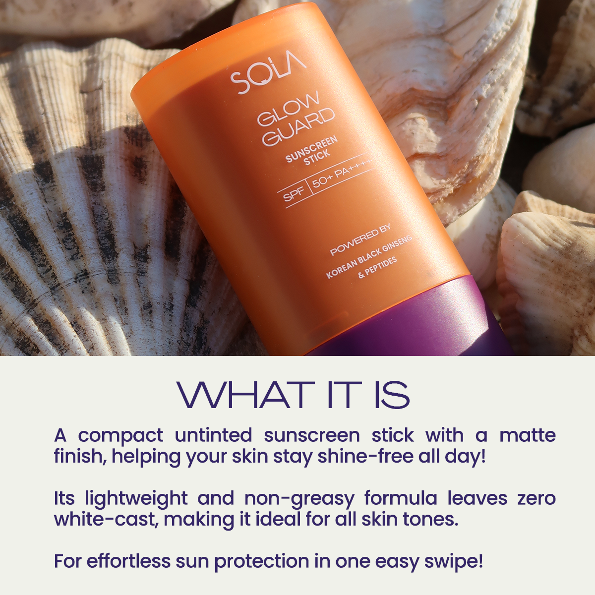 SOLA Glow Guard Sun Stick SPF 50+ PA++++ | Shopee Philippines