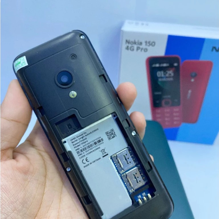 Original Brand New 150 4G Keypad cellphone 1020mAh Battery Dual Sim ...