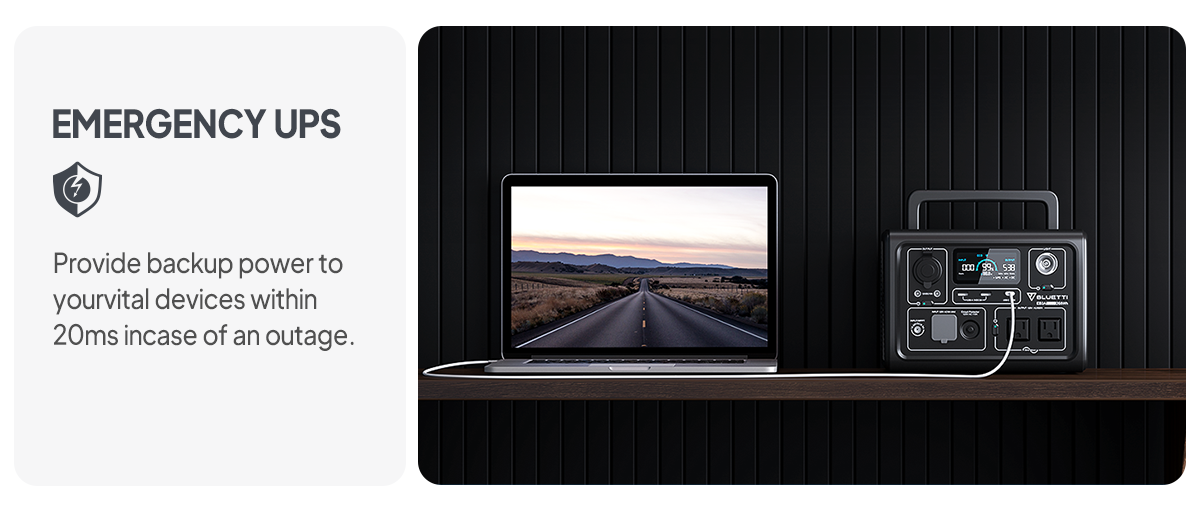 【Essentials for typhoon power outage】BLUETTI EB3A 268Wh/600W 72432mAH ...