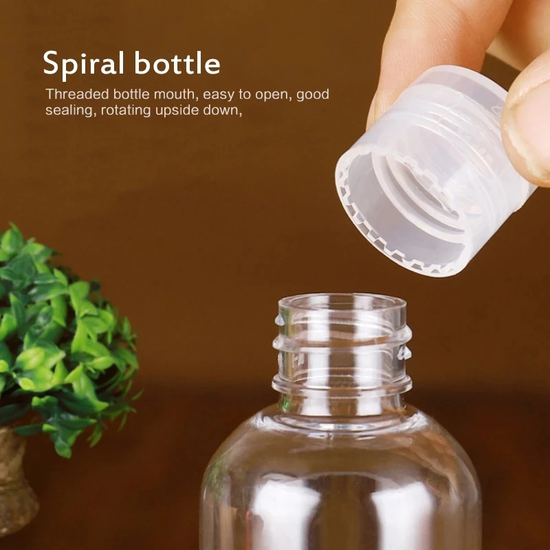 Plastic Flip Cap Bottles Empty Vail for Travel Container Cosmetics ...