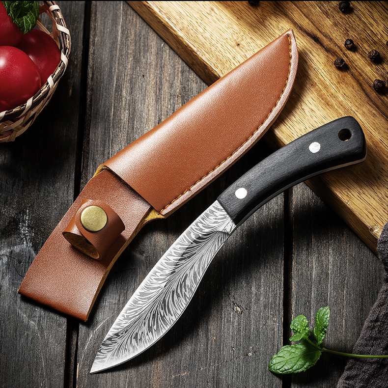 Japan meat knife original slaughtering slicer cooking vegetable chopper ...