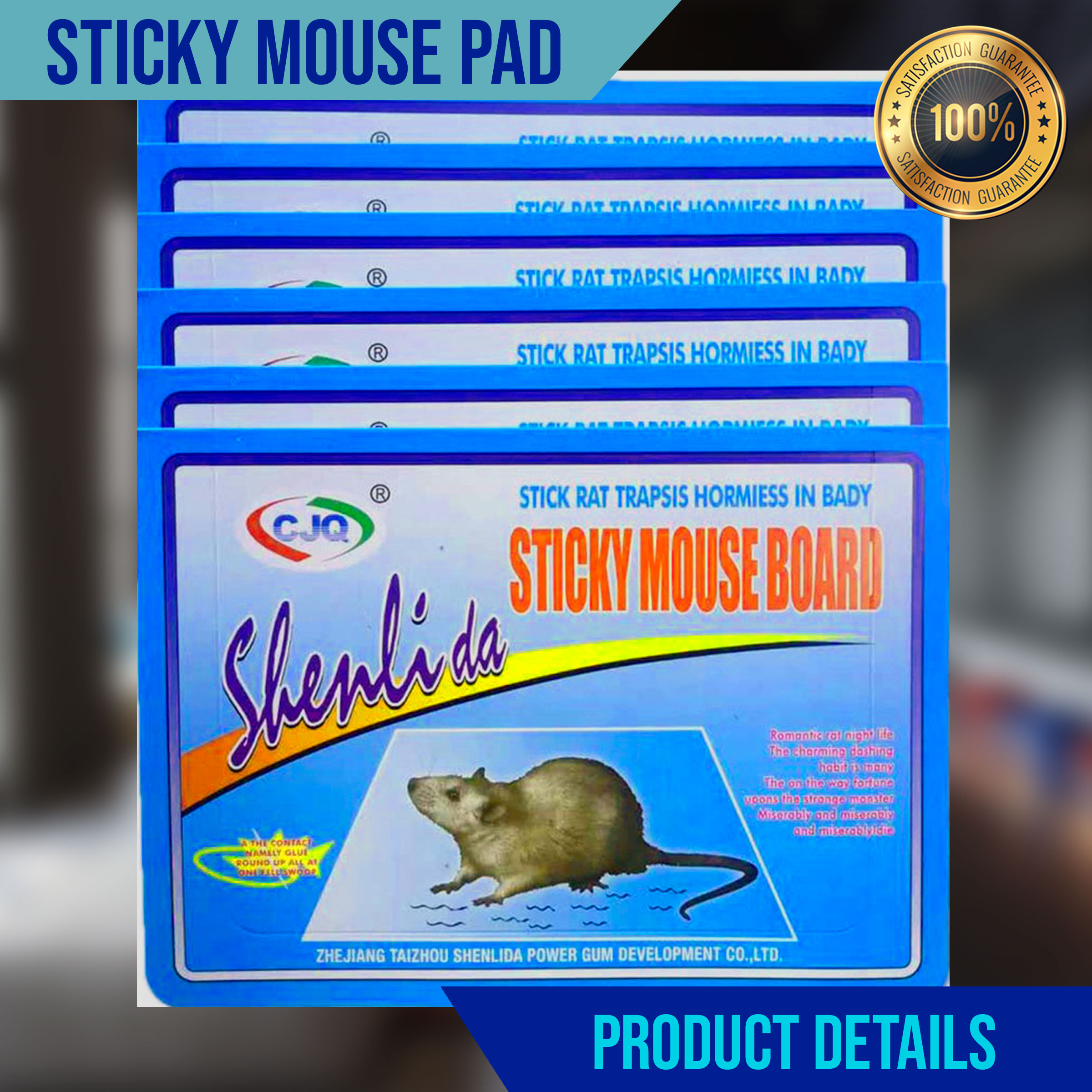 COD Large Mouse Rat Sticky Mice Rodent Glue Board Bait Trap Pandikit Sa ...