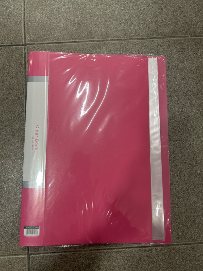 Clear Book A4 and Long - 60 / 80/ 100 pockets- Clearbook - Carpenter ...