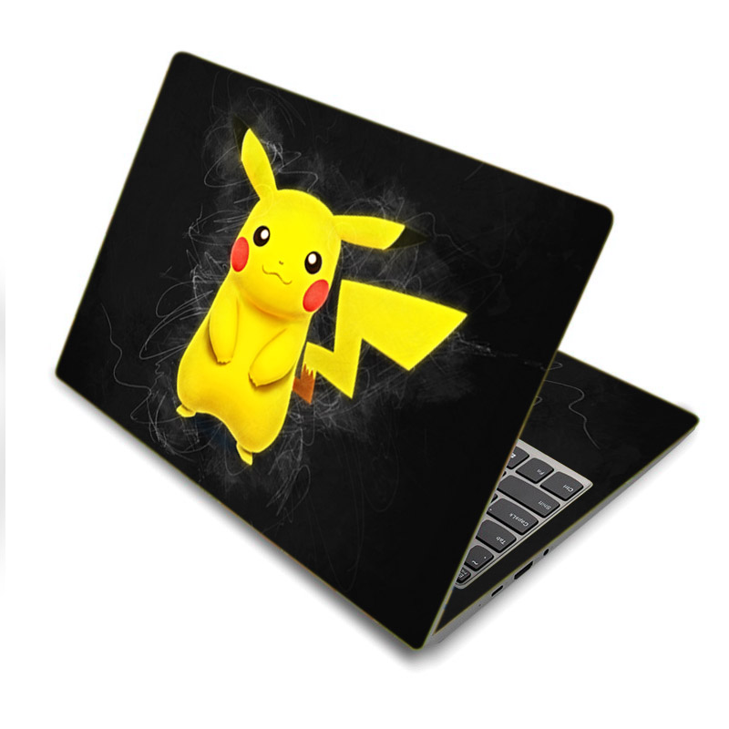 Pokemon Pikachu Cover Laptop Stickers Skins 2pcs 14" 15.6" Anime ...