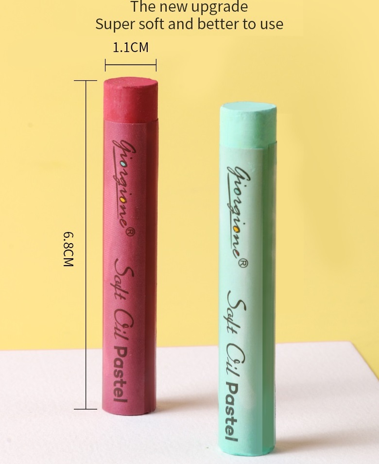 heavy color oil paint stick wholesale super soft crayon scraper set 48 ...