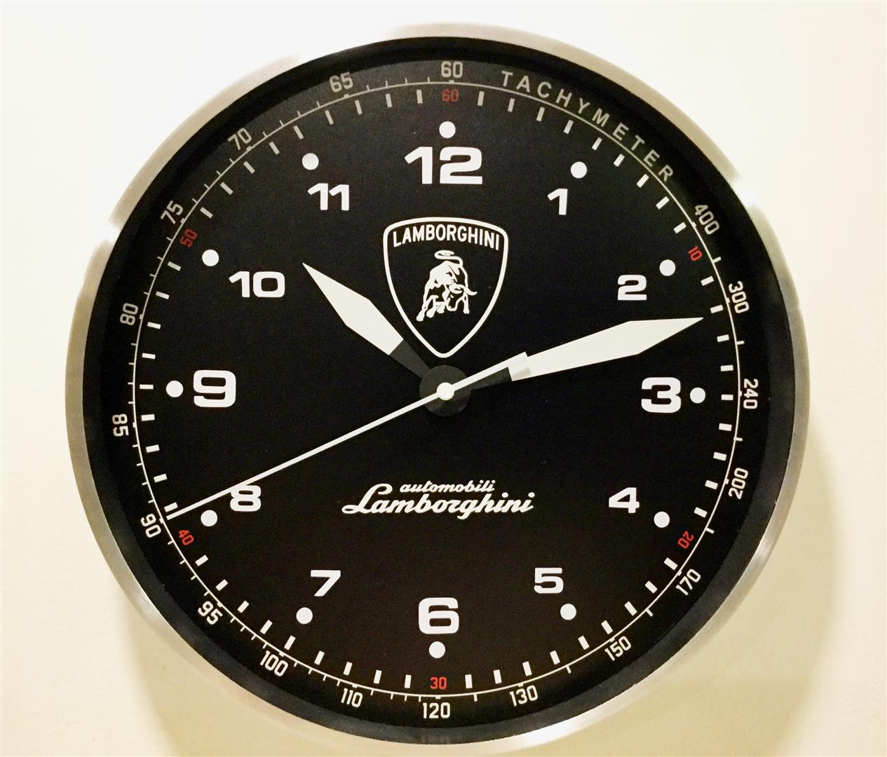 Aventador Wall Clock - Supercar Home Decor Analog Clock | Shopee ...