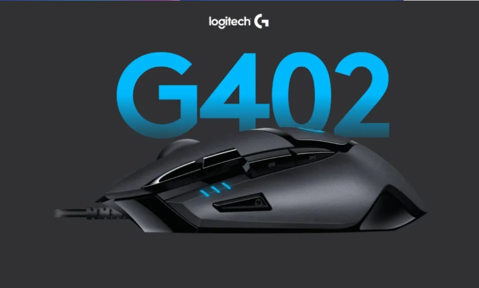 Logitech G402 Optical Gaming Mouse Hyperion Fury USB 8 Buttons 9 ...