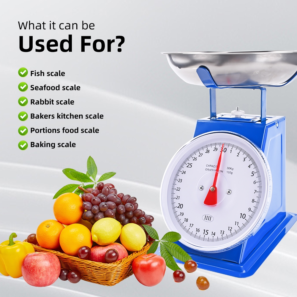 Weighing scale for food Large digital weighing scale 30/10/5 kilos tray ...