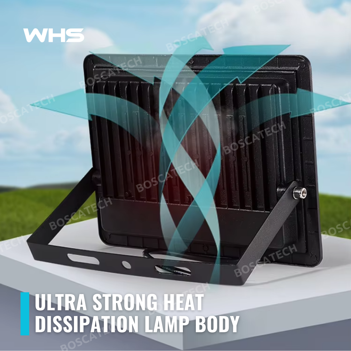WHS LED Flood light IP66 Spotlight Daylight Outdoor Lighting 150W 200W ...