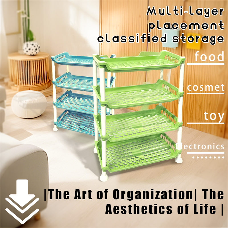 Multipurpose Utility Rack 3/4 Layers Bathroom Organizer Kitchen Storage ...