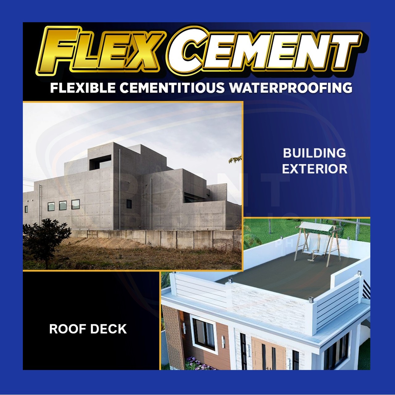 ARKHON FLEX CEMENT Flexible Cementitious Waterproofing (4L-GALLON / 1L ...