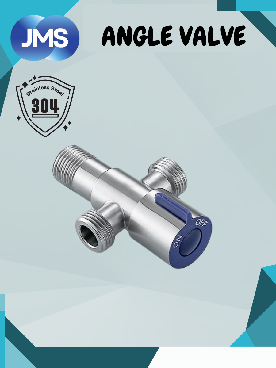 ARMSTRONG ONE WAY / TWO WAY ANGLE VALVE 1/2 ( 304 STAINLESS ) | Shopee ...