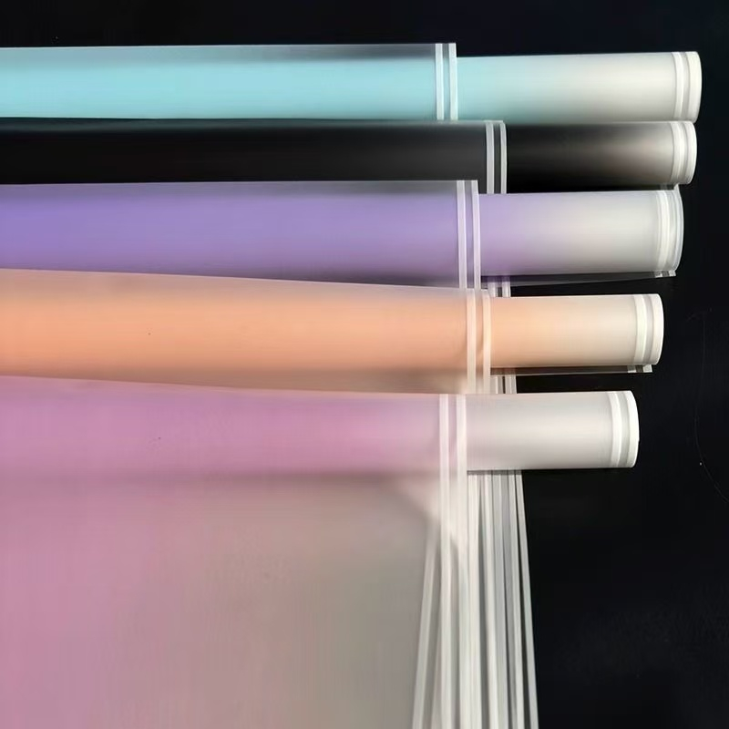 20pcs Bouquet Gradient Wrapping Paper Waterproof Gift Bouquet Packaging ...
