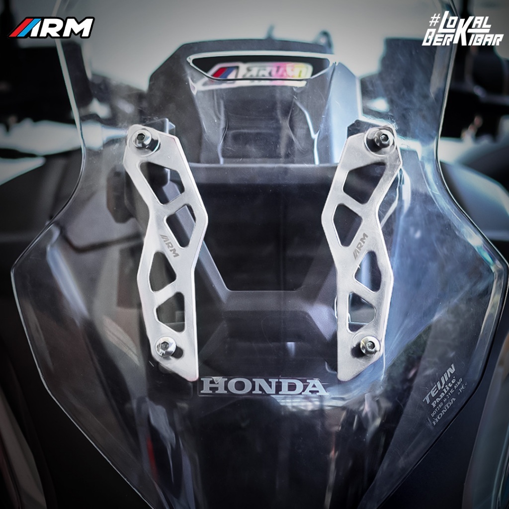 ARM Full CNC Garnish Windshield Yamaha NAMAX V1/NAMAX V2/AEROX/ADV 150/ ...