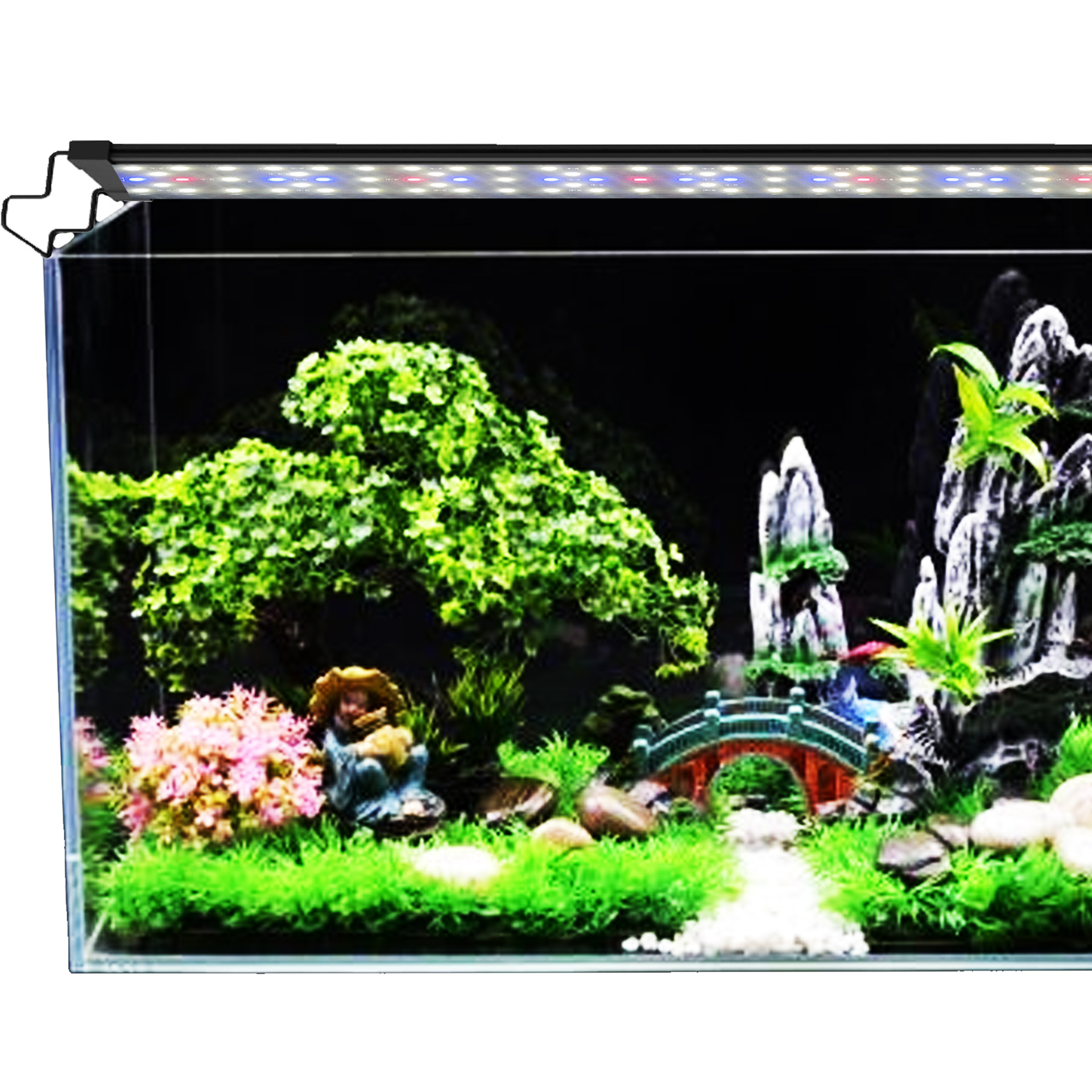 Full spectrum brightening LED plant lighting Fish tank support light ...