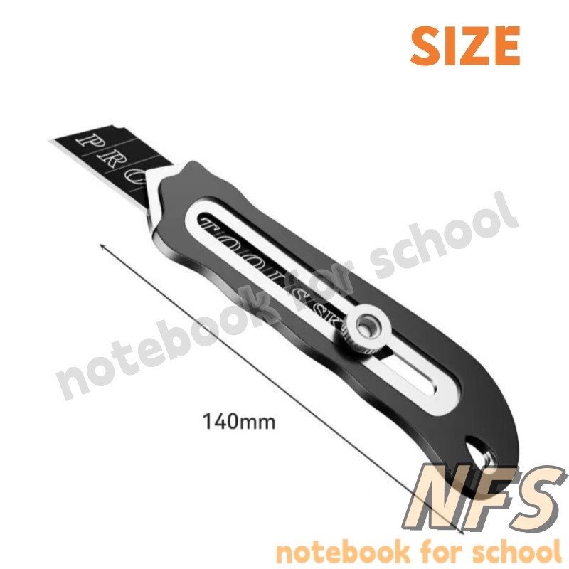NFS Stainless Steel Utility Knife Blade Multifunctional Retractable ...