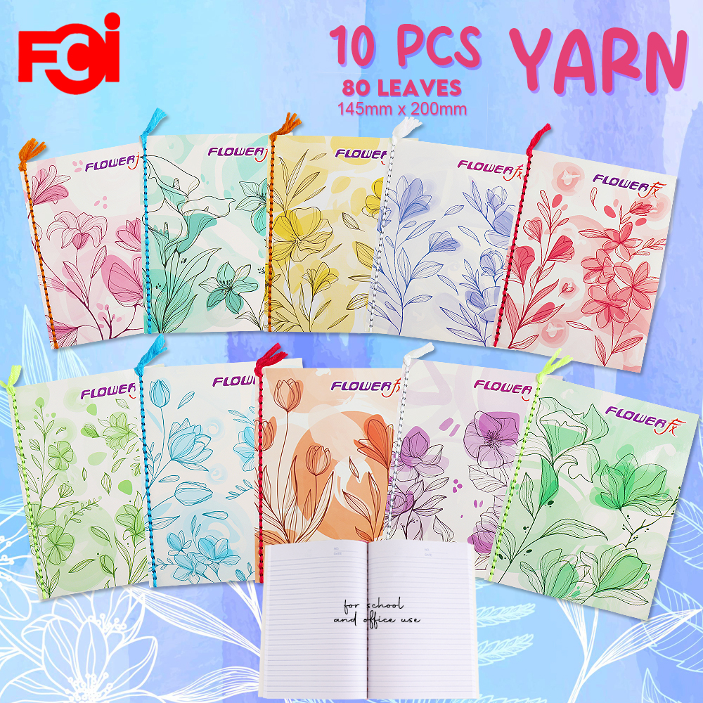 LCI Yarn Notebook with New Upgraded Cute Design, For Student's Use, 80 ...