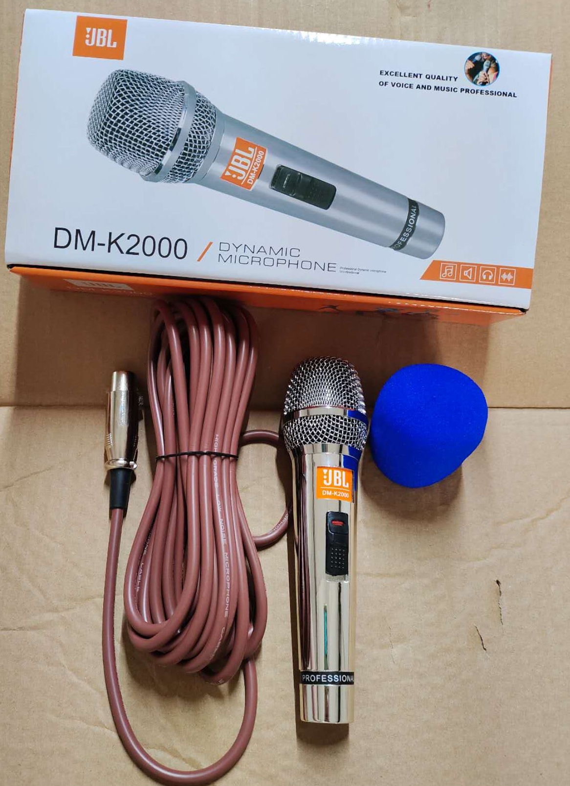 HTM JBL DM-K2000 dynamic microphone professional wired MIC for videoke ...