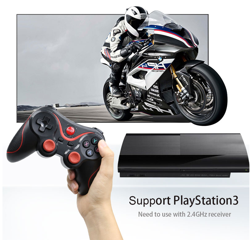 GEN GAME X3/T3 Wireless Bluetooth Gamepad Controller Bracket (Black ...