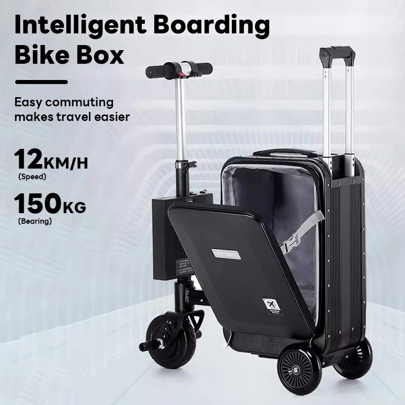 Charlex 20-inch bikeable electric luggage, passenger luggage for ...