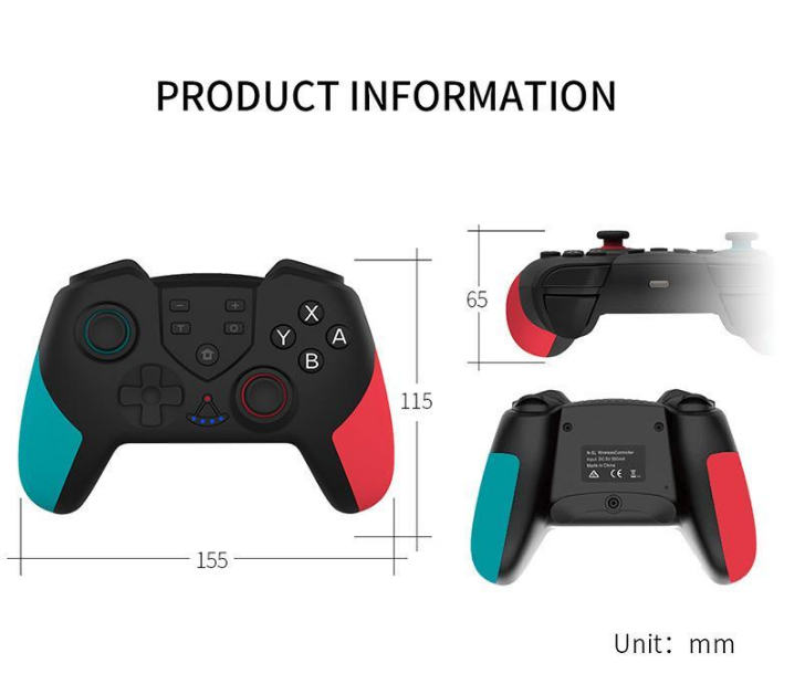 T23 Wireless Controller for Nintendo Switch Device with Trigger Vibration for N-SL | Shopee ...