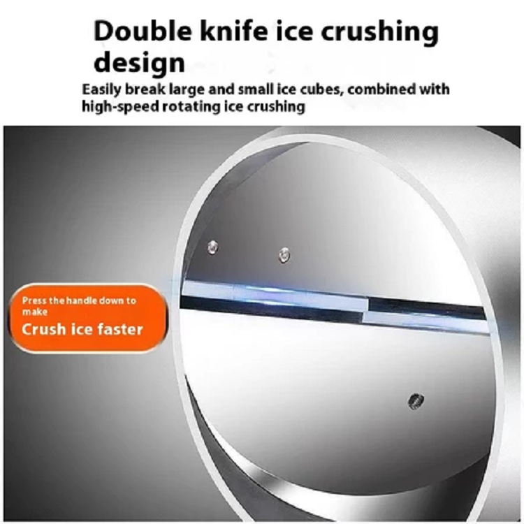 Avinas Ice Smashing Electric Crusher Machine Double Blade Electric Ice ...