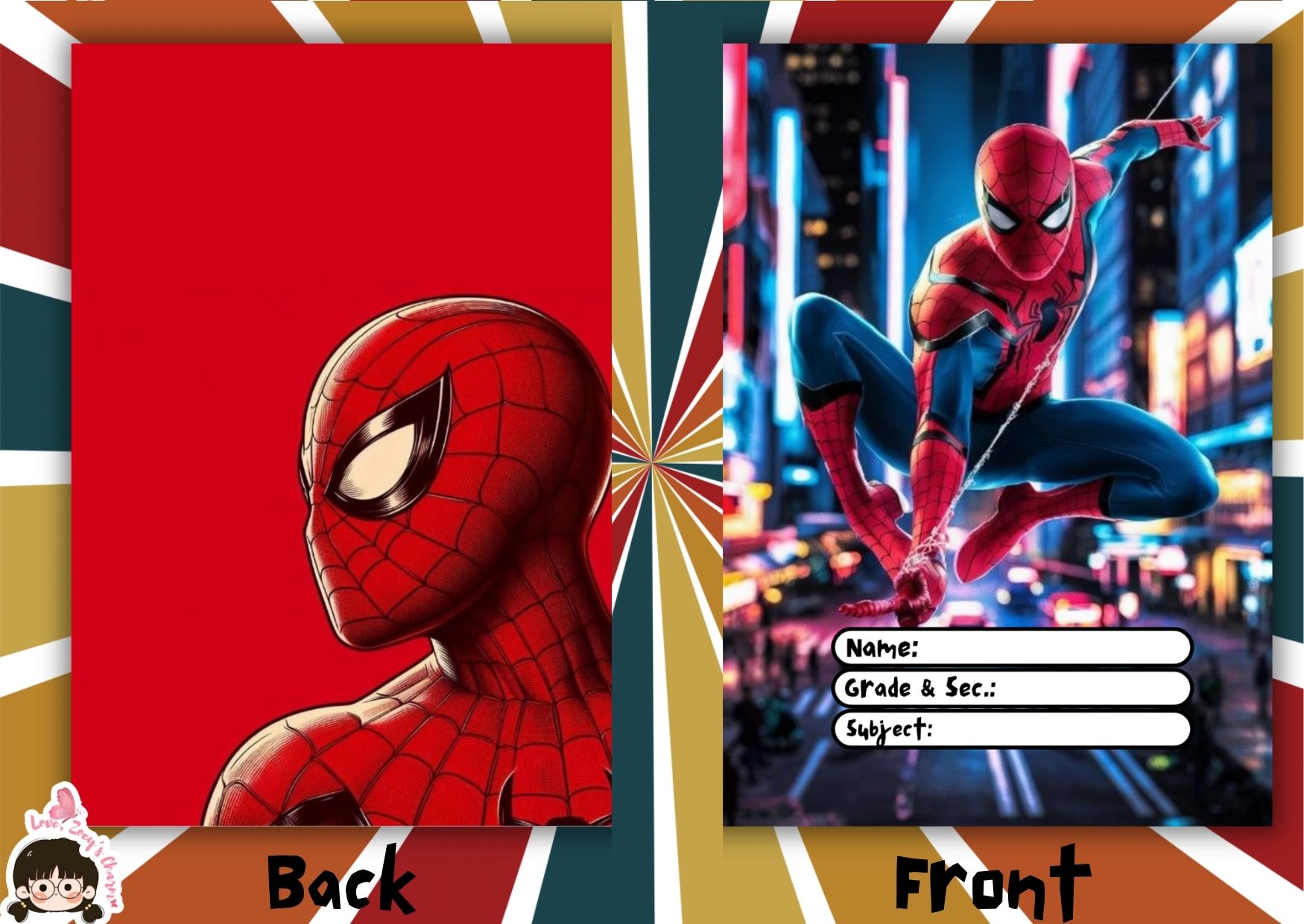 SPIDERMAN NOTEBOOK WRITING COMPOSITION A5 STAPLED | Shopee Philippines