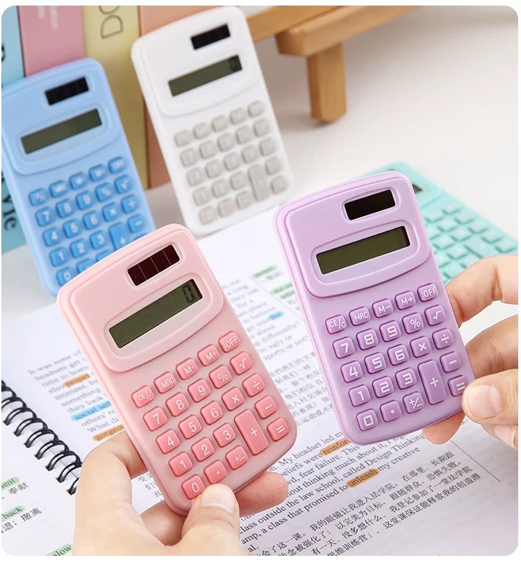 8Digit Cartoon Mini Calculator KC-888 Portable Student Office ...