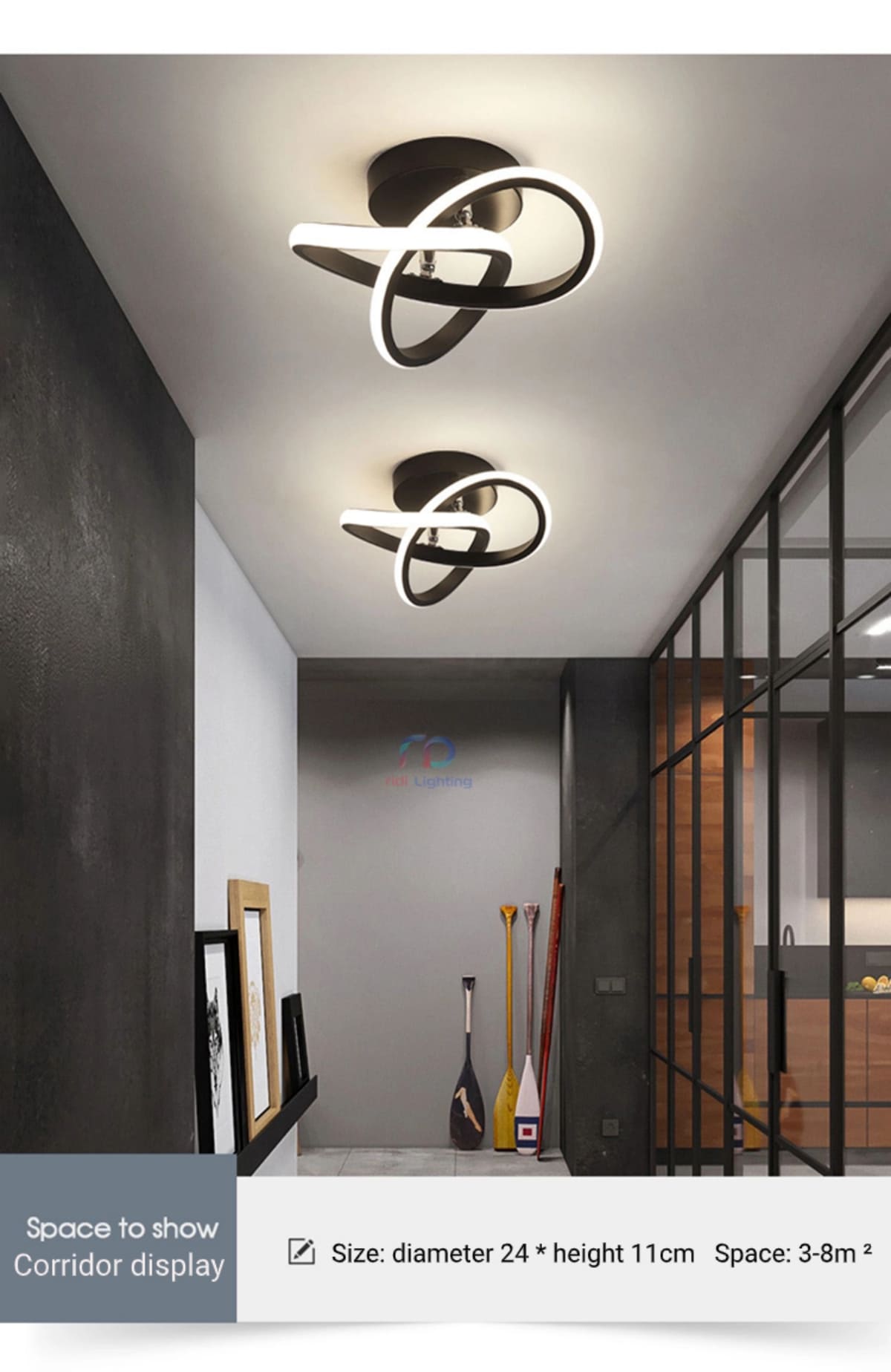 RIDI Nordic Center Lights, Corridor Lights, Bedroom Lights, Ceiling ...