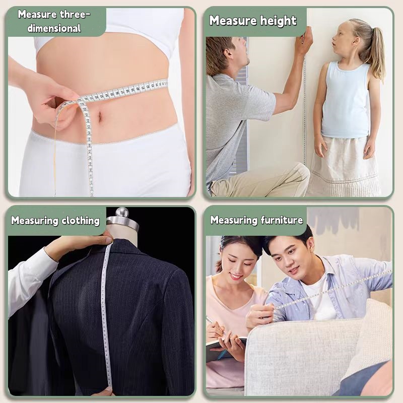 1.5M Retractable Accurate Tape Measure/ Portable Press Automatic ...