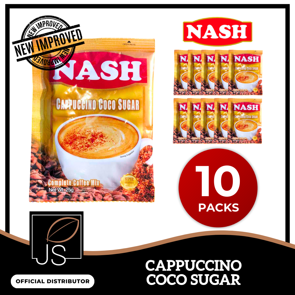 Nash Coffee Cappuccino (10 packs) | Shopee Philippines