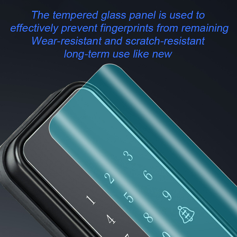 FOOBE Smart Lock Fingerprint/RFID Card/Passcode Electronic Biometric ...