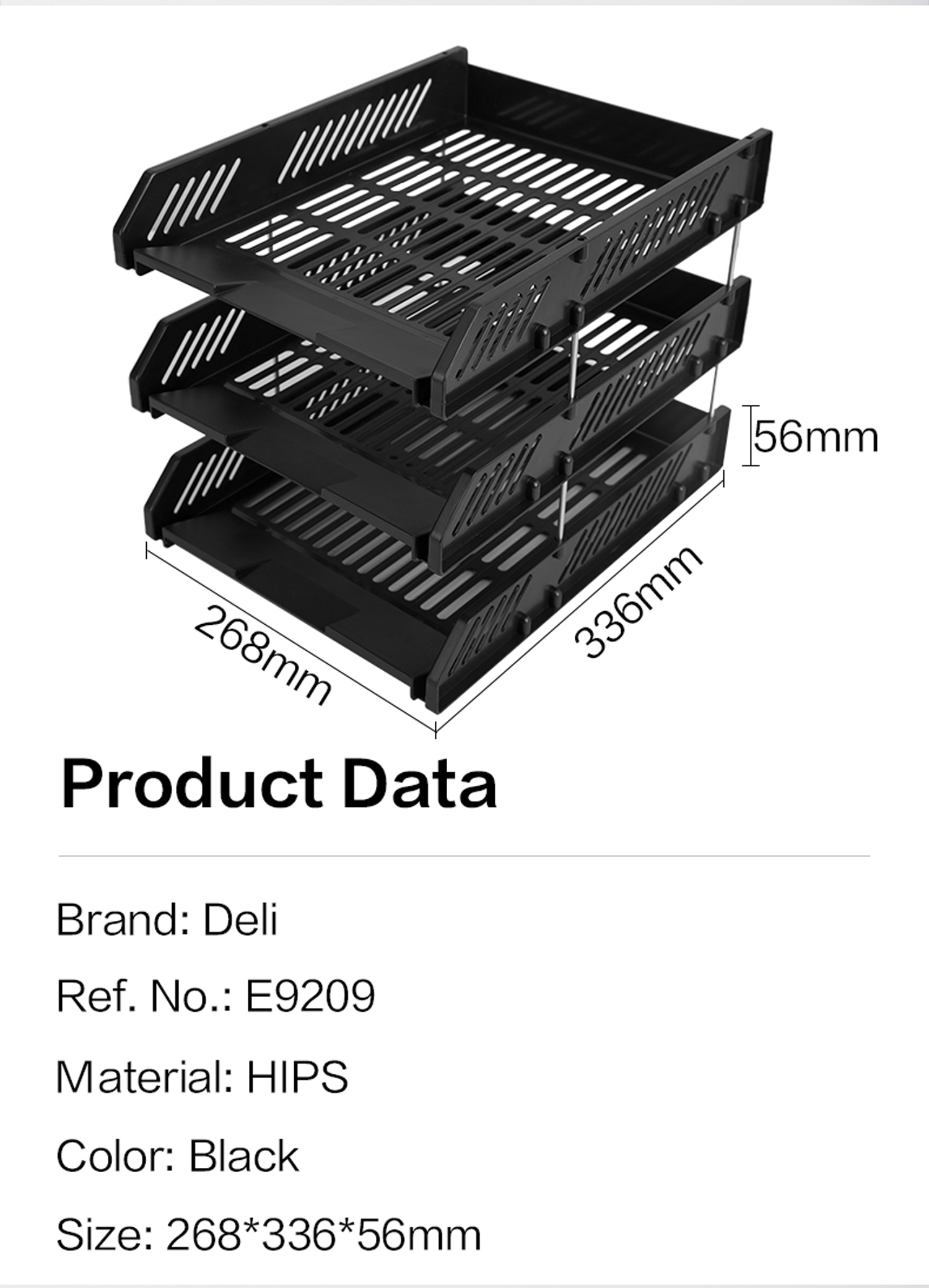 Deli 9209 Three Layer Document Tray | Shopee Philippines
