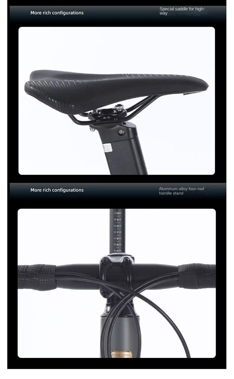 LUANDA 700c Alloy Road Bike Aluminum Fixie Bike Bike for Adult 26 ...