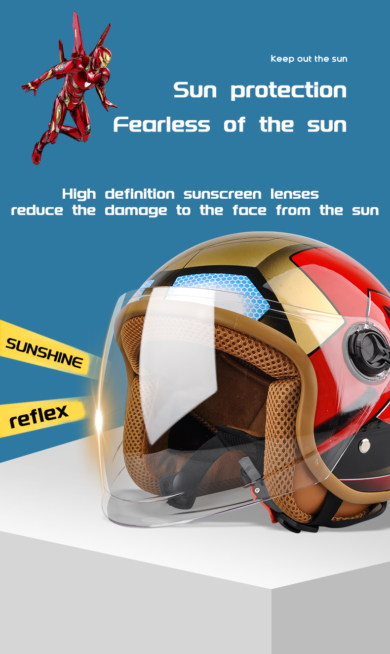 4 to 12 Years Old Motorcycle Half Face Helmet for Kids | Shopee Philippines